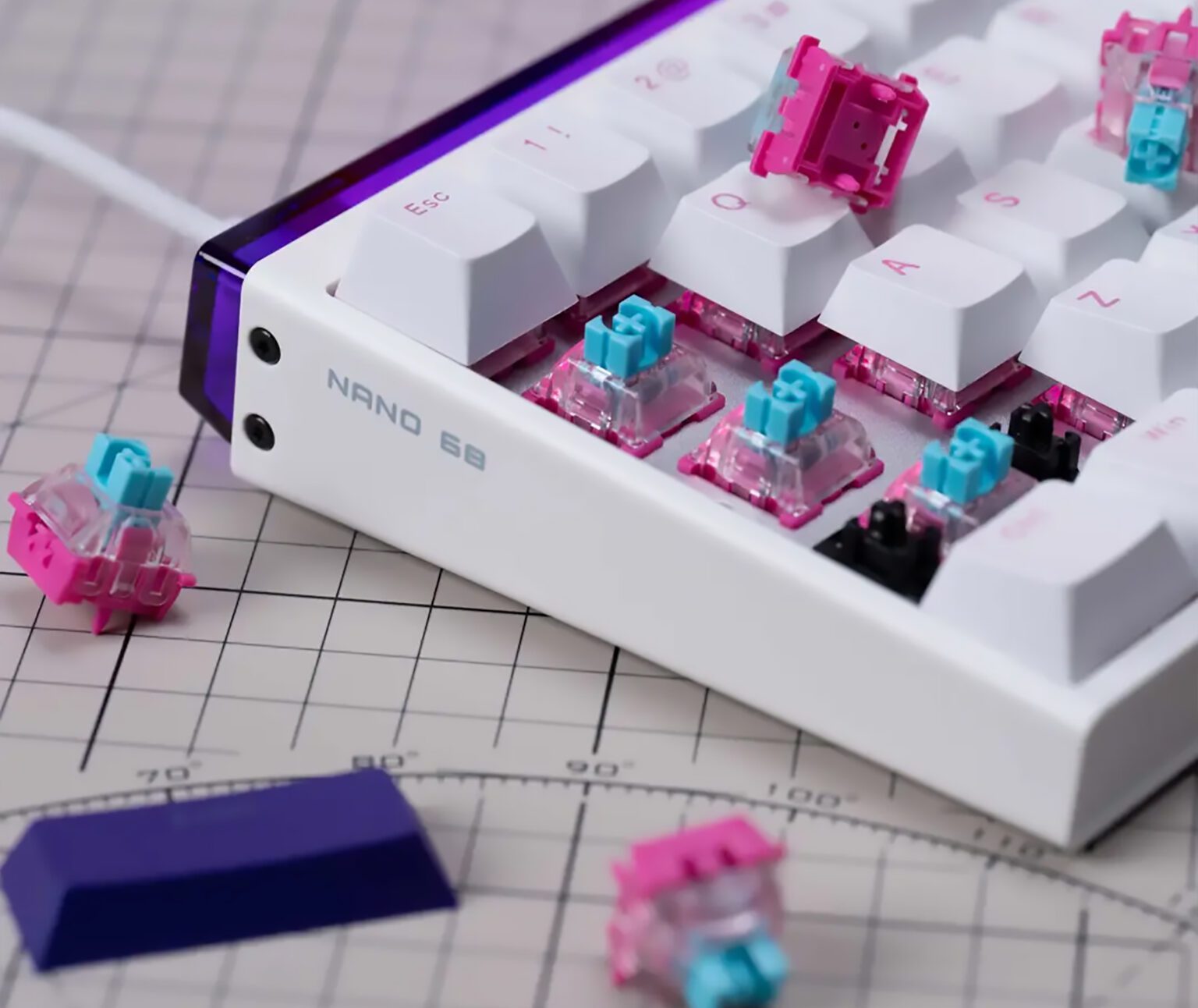NANO 68 Pro Hall Effect Keyboard – Ultra-Fast & Customizable