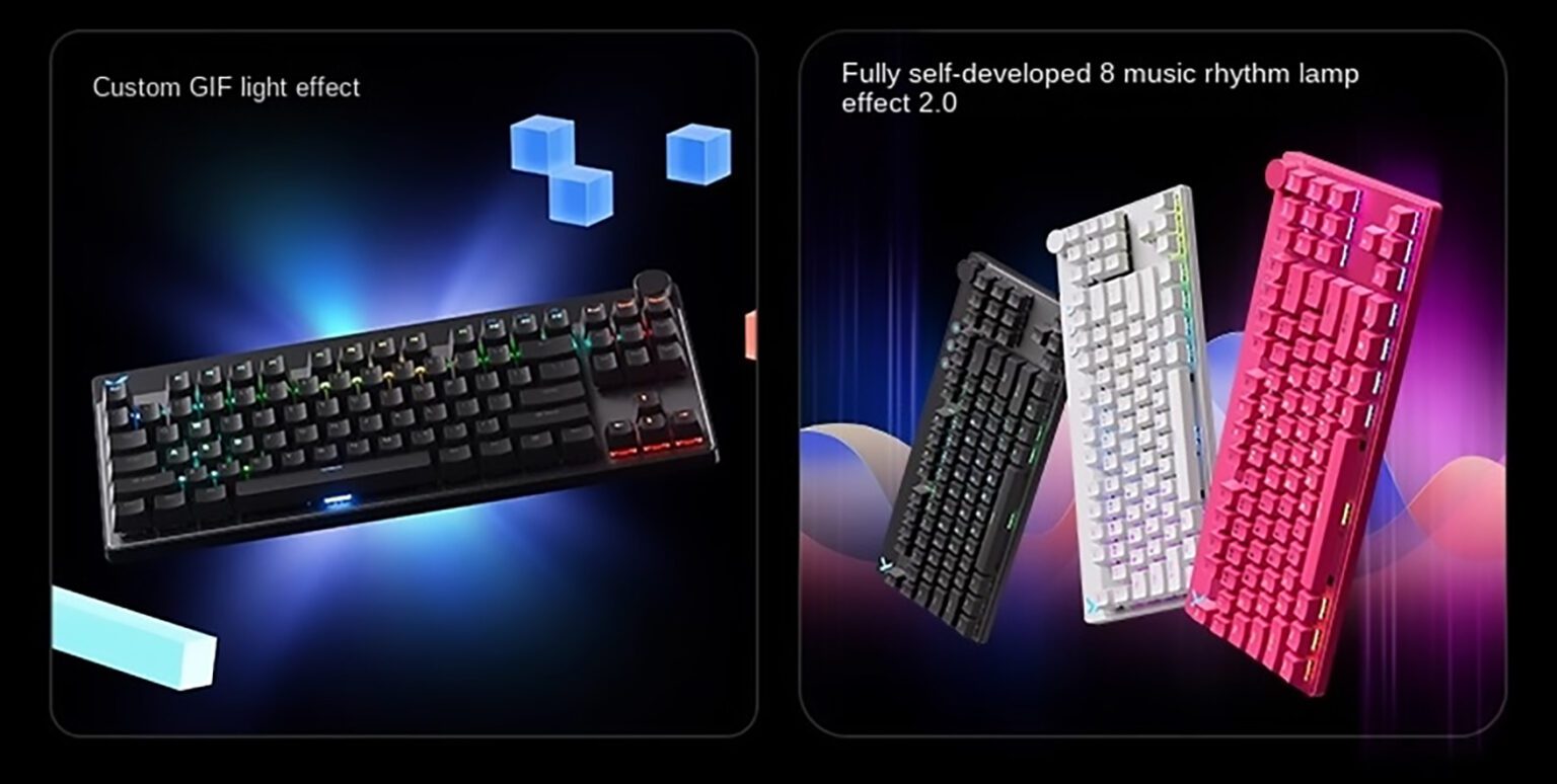 MCHOSE Mix 87 Series – Next-Gen Gaming Hall Effect Keyboards