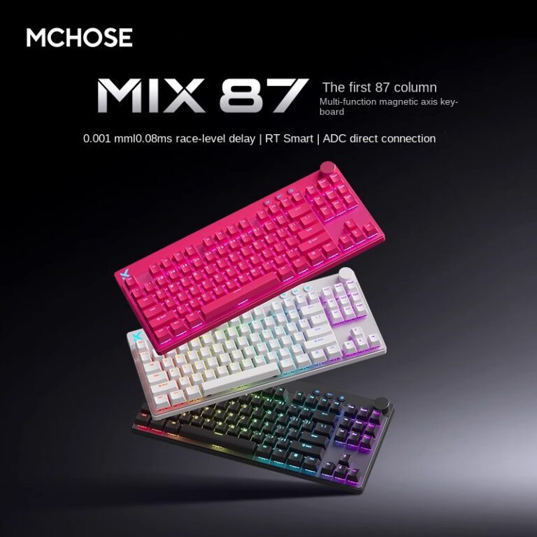 MCHOSE Mix 87 Series – Next-Gen Gaming Hall Effect Keyboards