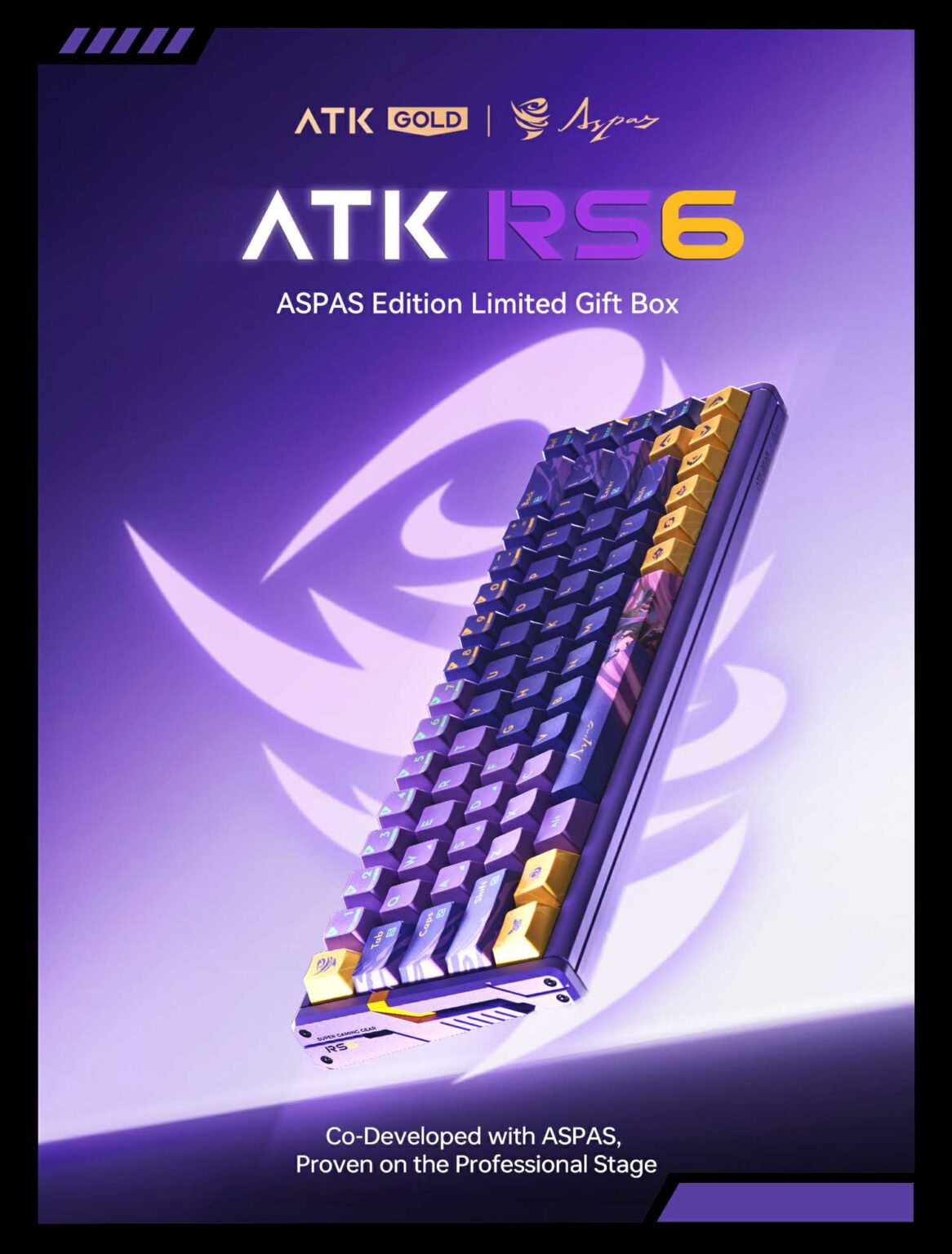 ATK RS6 ASPAS Edition – Esports Hall Effect Keyboard
