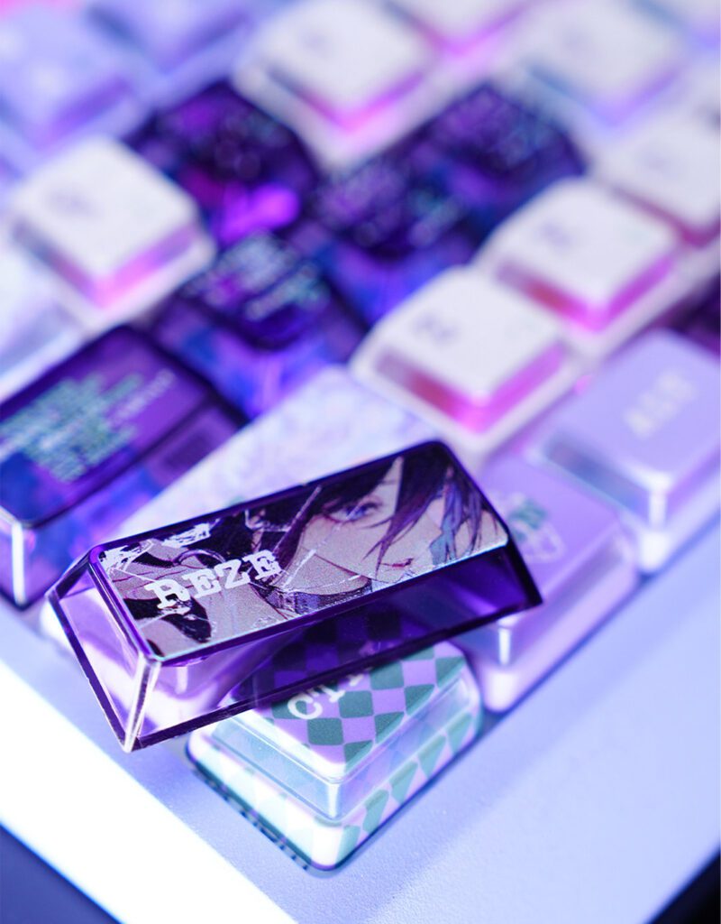 Reze Keycaps: Bring Bold Anime Style to Your Keyboard